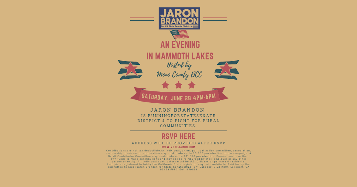 An Evening in Mammoth with Jaron Brandon · Mobilize